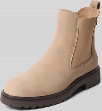 Tommy Hilfiger Chelsea Boots aus echtem Nubukleder