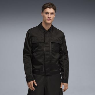 Puma Veste de travail zipp&eacute;e PUMA x ASTON MARTIN ARAMCO F1 TEAM Homme, V&ecirc;tements, Noir, XXL
