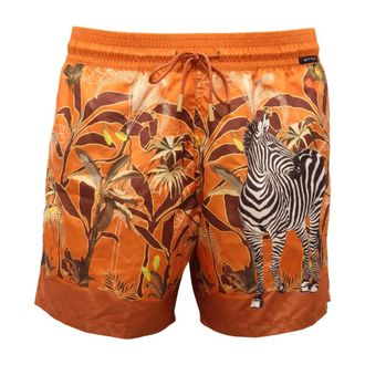 Etro Beachwear - - Swimwear - Herren - Orange - S