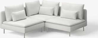 IKEA S&Ouml;DERHAMN Ecksofa 3-sitzig