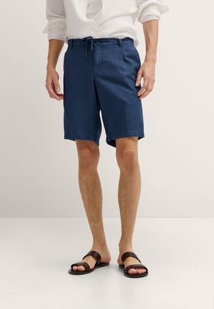 Bugatti Herren Bermuda Leinen-Baumwoll-Mix