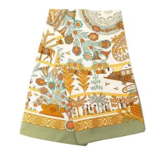 Herm&egrave;s Pre-owned Decoupages Schal - - Pre-owned - Damen - Mehrfarbig - ONE SIZE