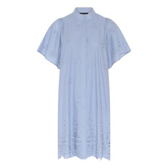Bruuns Bazaar Hemdblusenkleider - - Dresses - Damen - Blau - M