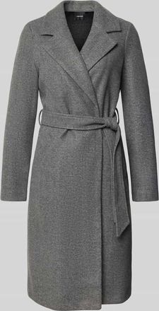 Vero Moda Webpelzmantel mit Bindeg&uuml;rtel