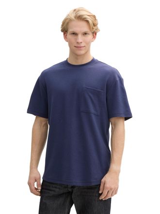 Tom Tailor TTPIERS Slim Jeans Shorts mit Stretch, Used Dark Stone Blue Denim, XXXL