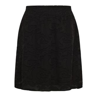 Cream Kurzer Rock - - Skirts - Damen - Schwarzk - S