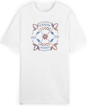 Oxbow Tee-shirt manches courtes SUNFADED Ete 2026 Manches courtes, Col rond, Motif sur lavant