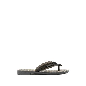 Ganni Femme, Chaussures, Noir, Taille: 40 EU Tongs