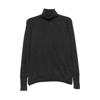 Alpha Studio Roll Neck Pullover - - Knitwear - Damen - Grau - M