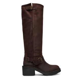 FLY London Stiefel Fly London Nouxfly P211222001 Dunkelbraun