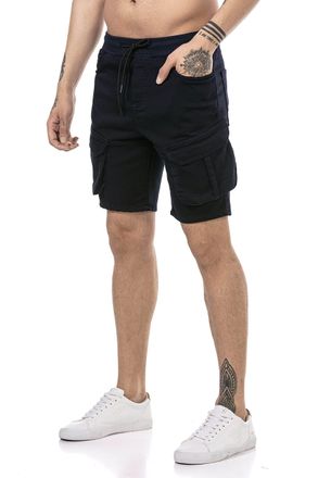Red Bridge Cargoshorts Kurze Hose Casual Baumwolle Premium Qualität Blau S