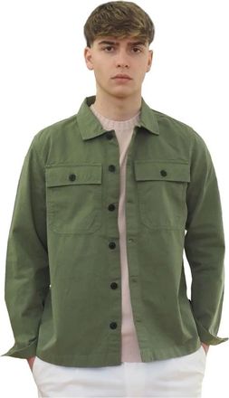 Barbour Femme, Vestes, Vert, Taille: 46 FR Arlo Overshirt