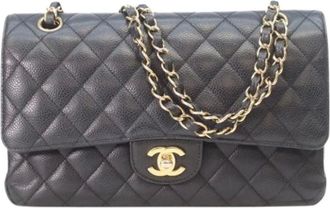 Chanel Sac bandouli&egrave;re vintage Pre-owned - Femme - Pre-owned - Noir - Taille: ONE Size