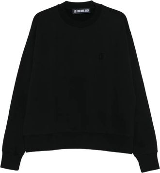 LGN Louis Gabriel Nouchi sweat à col ras de cou - Noir