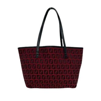 Fendi Pre-owned Canvas Tote Bag - - Pre-owned - Damen - Rot - ONE SIZE