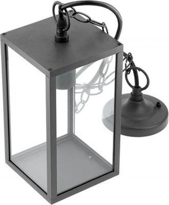 Lumihome Gtv Ventana-H lampe suspendue noire ext&eacute;rieure IP54