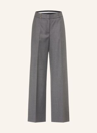 PESERICO Peserico Marlenehose Aus Flanell grau