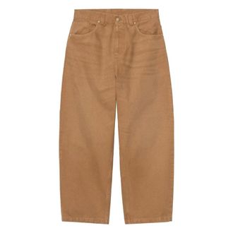 Carhartt Work in Progress Homme, Pantalons, Brun, Taille: XS Wide Pantalons