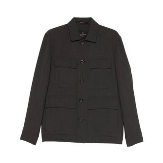 Montecore Homme, Vestes, Gris, Taille: L Veste &agrave; col