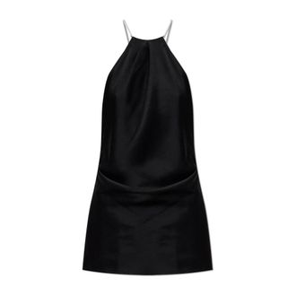 Victoria Beckham Draped Satin Top - - Tops - Damen - Schwarzk - 2XS