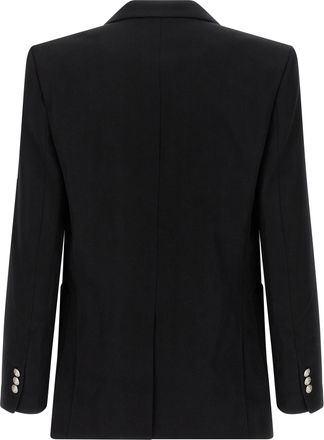 Balmain Grain De Poudre Blazer - Black