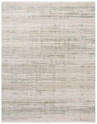 Safavieh Zeitgenössische Wohnzimmer, Esszimmer, Schlafzimmer - Prestige, Niedriger Stapel, Elfenbein/Hellgrün, 244 X 305 cm