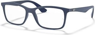 Ray-Ban Rb7047 Optics Blau Fassung Klar Glas Polarisiert 54-17