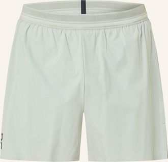 On 2-In-1-Laufshorts Performance grau