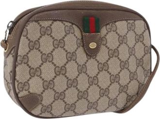 Gucci Sac bandouli&egrave;re vintage doccasion - Femme - Pre-owned - Beige - Taille: ONE Size