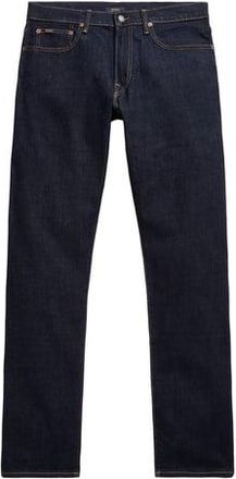 Polo Ralph Lauren Jean droit en coton m&eacute;lang&eacute;