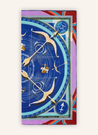 Codello Tuch Sternzeichen Sch&uuml;tze blau