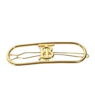 Burberry Pre-owned TB logo Barrette - Femme - Pre-owned - Jaune - Taille: ONE Size