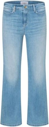 Cambio Femme, Jeans, Bleu, Taille: 42 FR Fabienne Pocket Cropped