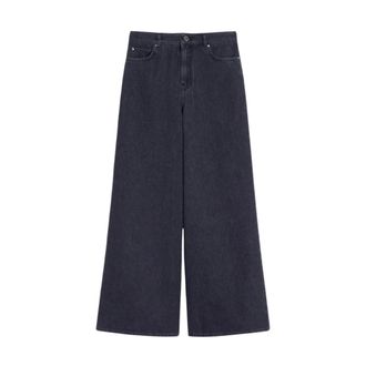 Max Mara Soft Cotton Denim Jeans - - Jeans - Damen - Grau - XS