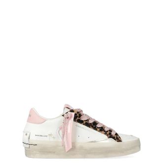 Crime London Femme, Chaussures, Blanc, Taille: 36 EU Sk8 Deluxe Wedge