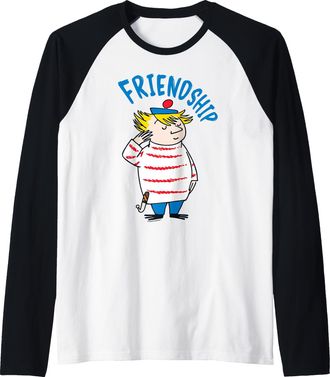 Moomin Mumin Too-Ticky Freundschaft Raglan