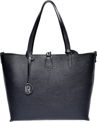 Isabella Rhea Schwarz Rindsledertasche