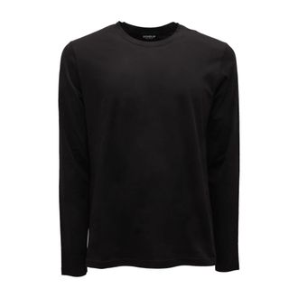 Dondup Us343 Rundhals-T-Shirt - - Tops - Herren - Schwarzk - S
