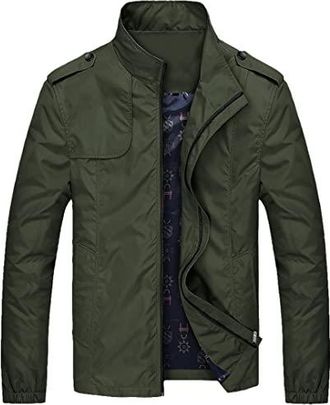 Generic Printemps Pardessus Hommes Vestes Manteaux Automne M&acirc;le Coupe-Vent Style Militaire Hombre Camo1