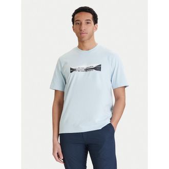 Jack & Jones Jack & Jones T-Shirt Fusion 12289870 Hellblau Relaxed Fit