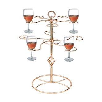 Generic Getr&auml;nkebaum - 2 Ebenen 10 Halter Getr&auml;nkedisplay,Champagnerturm St&auml;nder - F&uuml;r Zuhause K&uuml;che Hochzeit Restaurant Party Bar