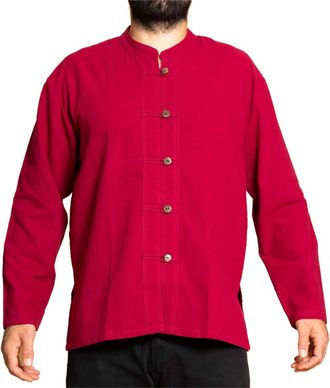 Panasiam ShirtBEN-5Button, red XXL