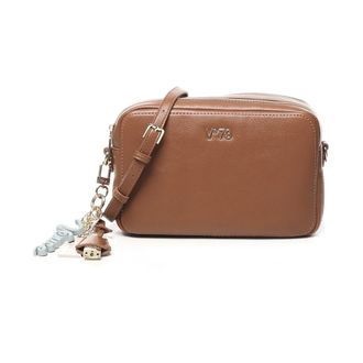 V&deg; 73 Braune Leder Synthetische Damen Tasche - - Bags - Damen - Braun - ONE SIZE