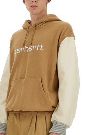 Junya Watanabe 100% Cotton Sweatshirt - Beige