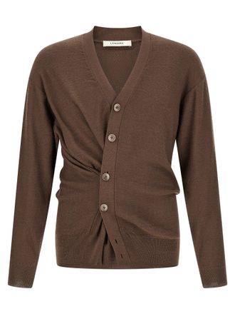Christophe Lemaire Fine Wool Blend Cardigan - Brown