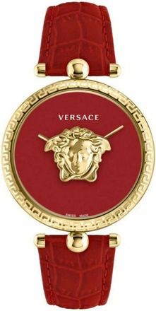 Versace Femme, Accessoires, Rouge, Taille: ONE Size Montre Palazzo
