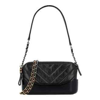Chanel Gabrielle Clutch doccasion - Femme - Pre-owned - Noir - Taille: ONE Size