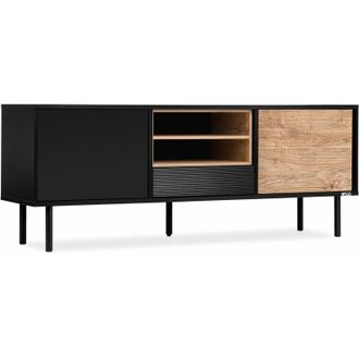 Konsimo Konsimo - lofty TV-Schr&auml;nk Loft-Stil, schwarz