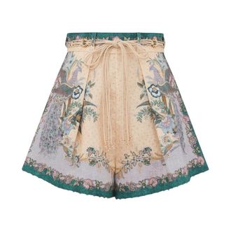 Zimmermann Indra Tuck Short - - Shorts - Damen - Mehrfarbig - M