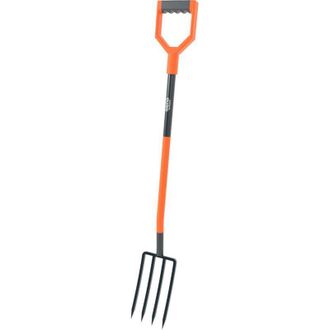 Siena Garden Spatengabel Plus 125 cm, 4 Zinken mit D-Griff